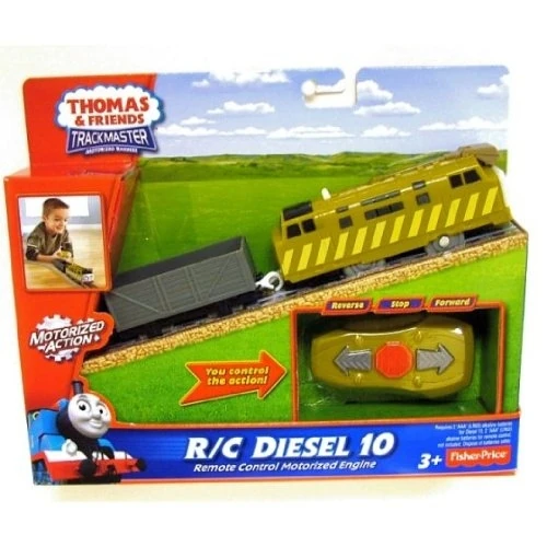R/C Diesel 10 with Truck | Thomas Trackmaster Wiki | Fandom