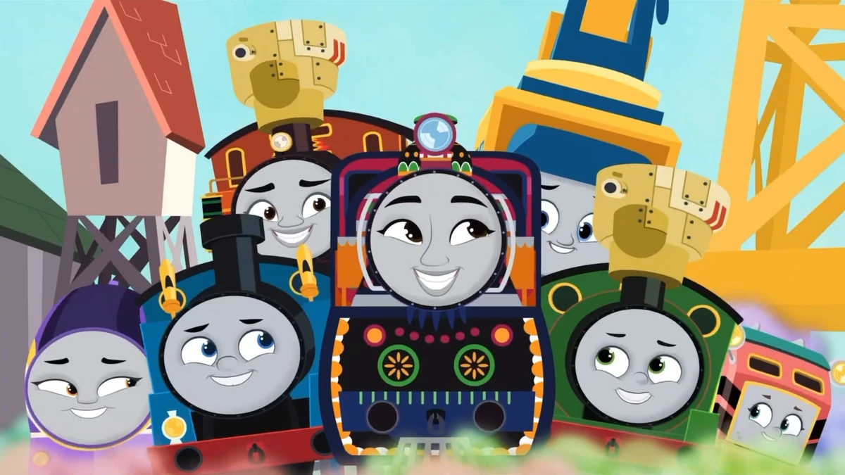 La Llegada Asombrosa de Ashima | Thomas y sus Amigos: Trenes a Todo ...