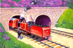 The Red Engine | Thomas and Friends Books Characters Wiki | Fandom