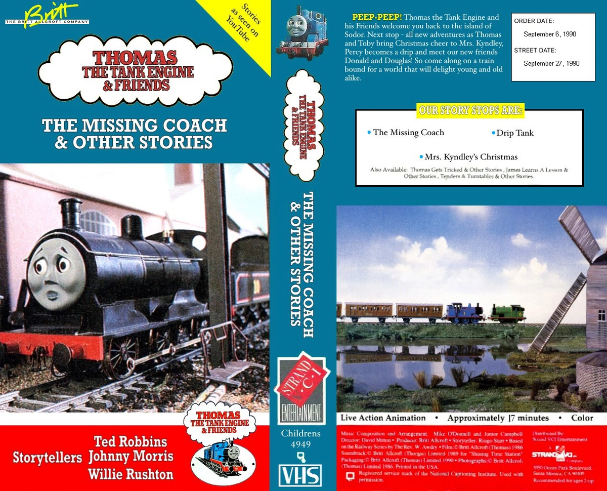 The Missing Coach And Other Stories 1990 Thomas Fanon Wiki Fandom