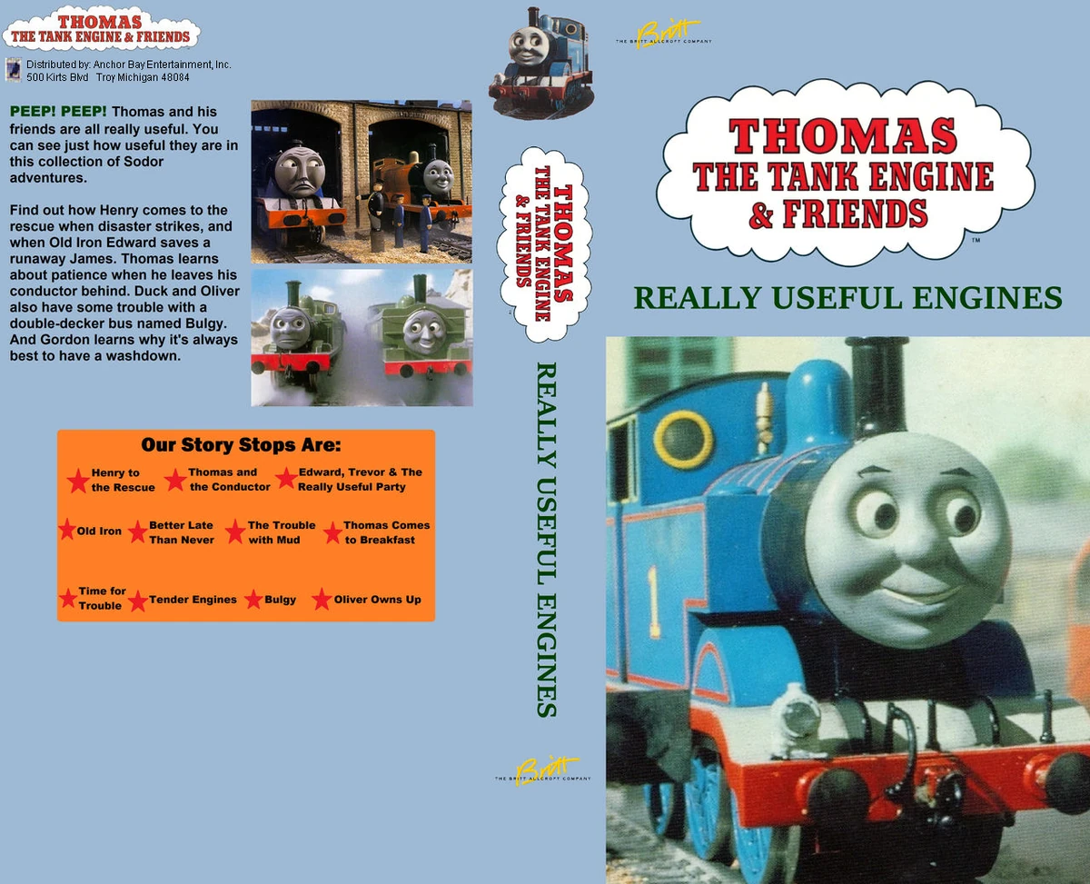 Really Useful Engines (VHS) | Thomas Fanon Wiki | Fandom