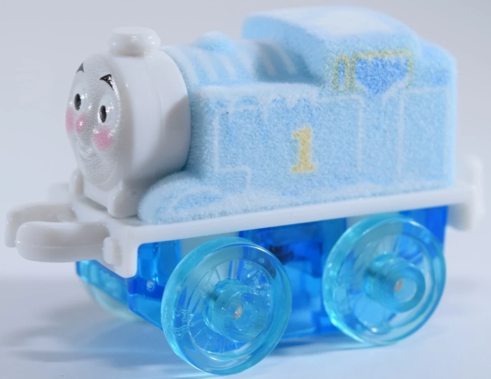 Special Edition Frosty Flocked Thomas | Thomas and Friends MINIS Wiki ...
