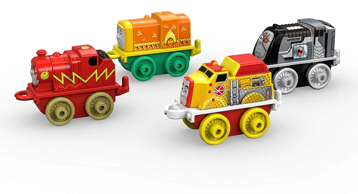 DC Super Friends 4-Pack 3 (2016) | Thomas and Friends MINIS Wiki | Fandom