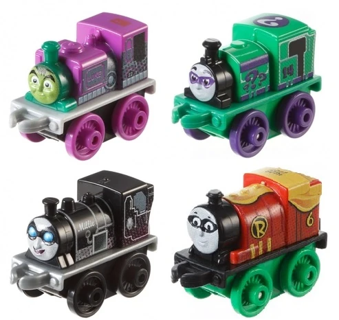 DC Super Friends 4-Pack 1 (2016) | Thomas and Friends MINIS Wiki | Fandom