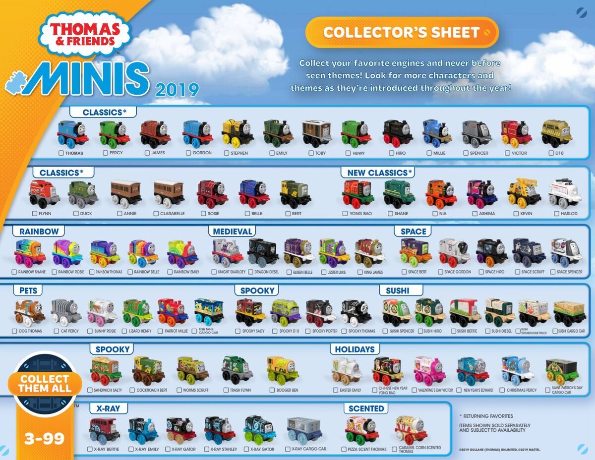 2019 Series | Thomas and Friends MINIS Wiki | Fandom 2019 Series | Thomas and Friends MINIS Wiki | Fandom