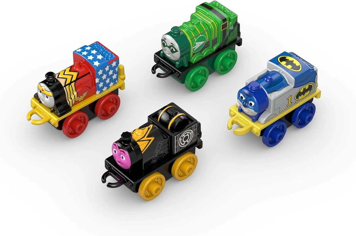 DC Super Friends 4-Pack 2 (2016) | Thomas and Friends MINIS Wiki | Fandom