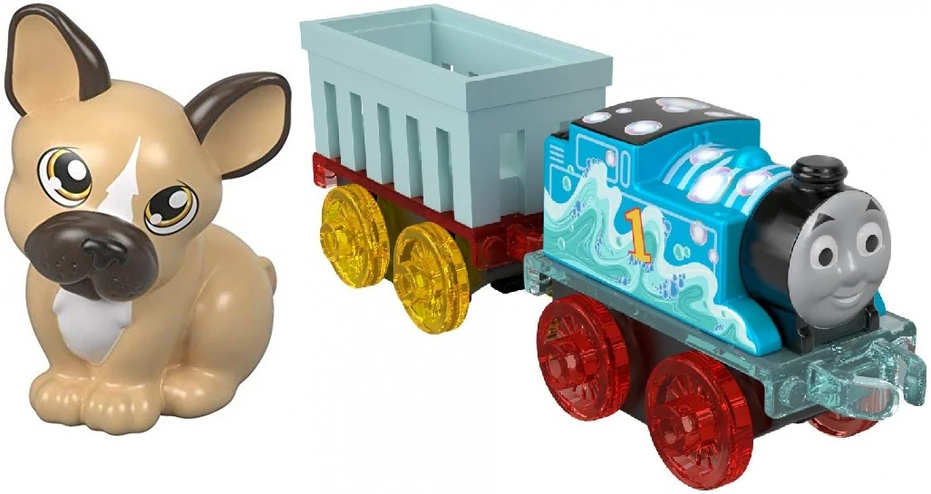 Fizz 'n Go Cargo Thomas and French Bulldog | Thomas and Friends MINIS ...