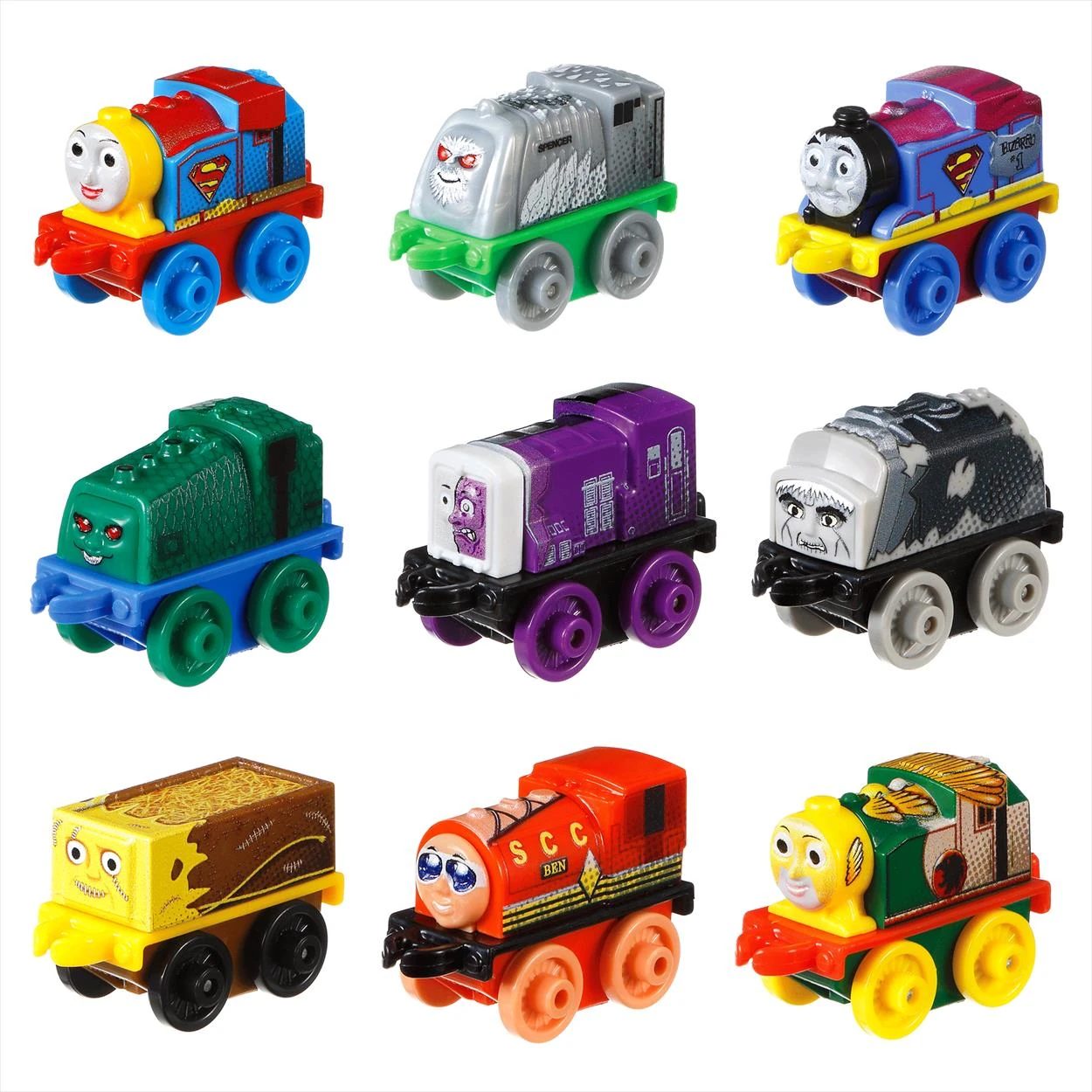 DC Super Friends 9-Pack 3 (2016) | Thomas and Friends MINIS Wiki | Fandom