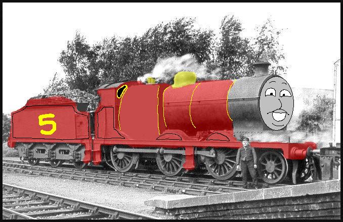 Luke the Red Engine | Eli J. Brown's Thomas slideshow production Wiki ...