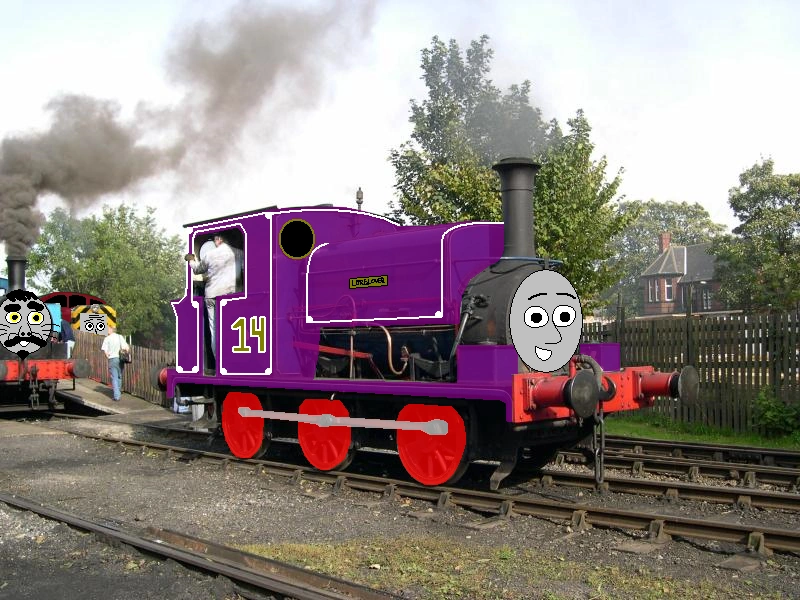 Loreslover the Purple Engine | Eli J. Brown's Thomas slideshow ...