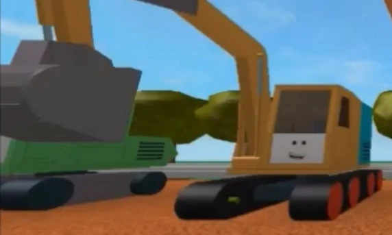 Oliver the Excavator | Thomas ROBLOX Remakes Wiki | Fandom