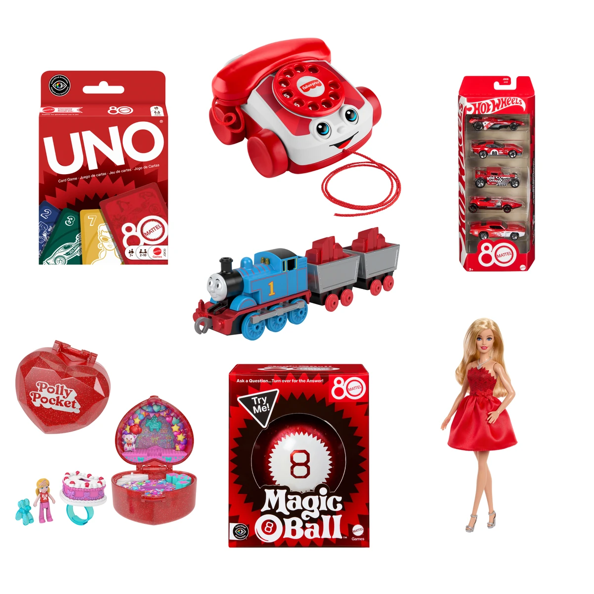 Mattel 80th Anniversary Collector Set | Thomas Metal Collection Wiki ...