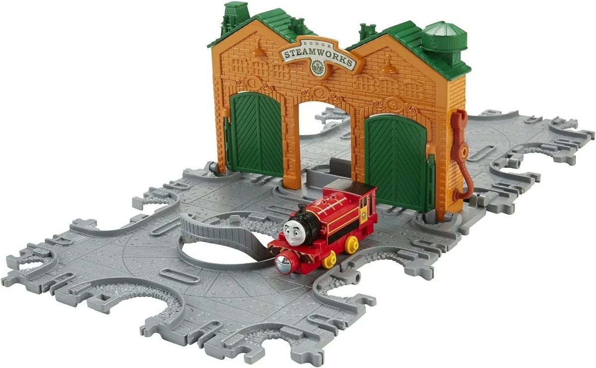 Steamworks Tile Tracks | Thomas Metal Collection Wiki | Fandom