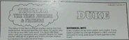 Duke | Thomas The Tank Engine & Friends ERTL Wiki | Fandom