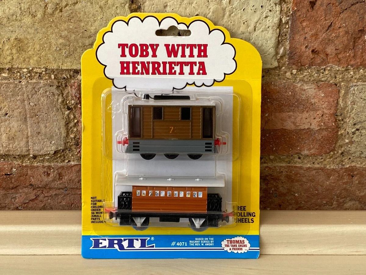 Toby with Henrietta | Thomas The Tank Engine & Friends ERTL Wiki | Fandom