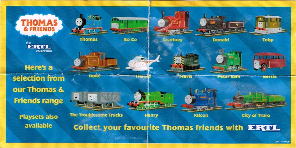 Pamphlet | Thomas The Tank Engine & Friends ERTL Wiki | Fandom
