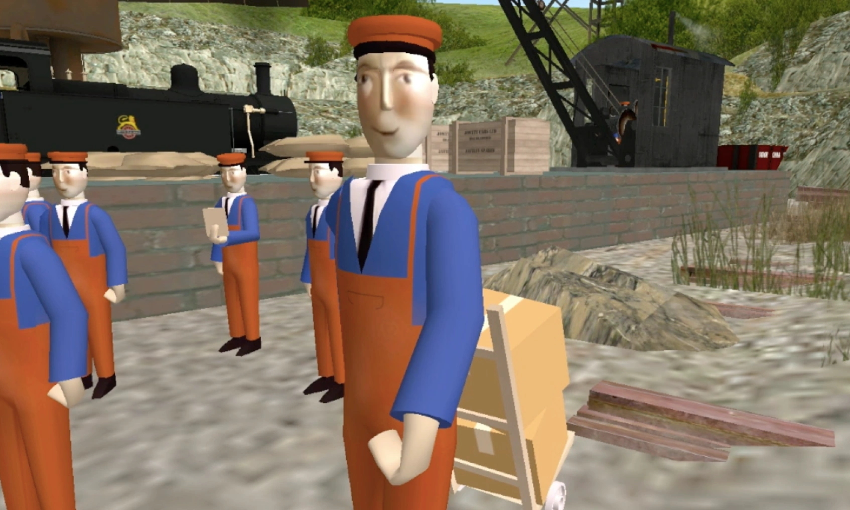 The Rock Collecting Workman | Thomas:The Trainz Adventures Wiki | Fandom
