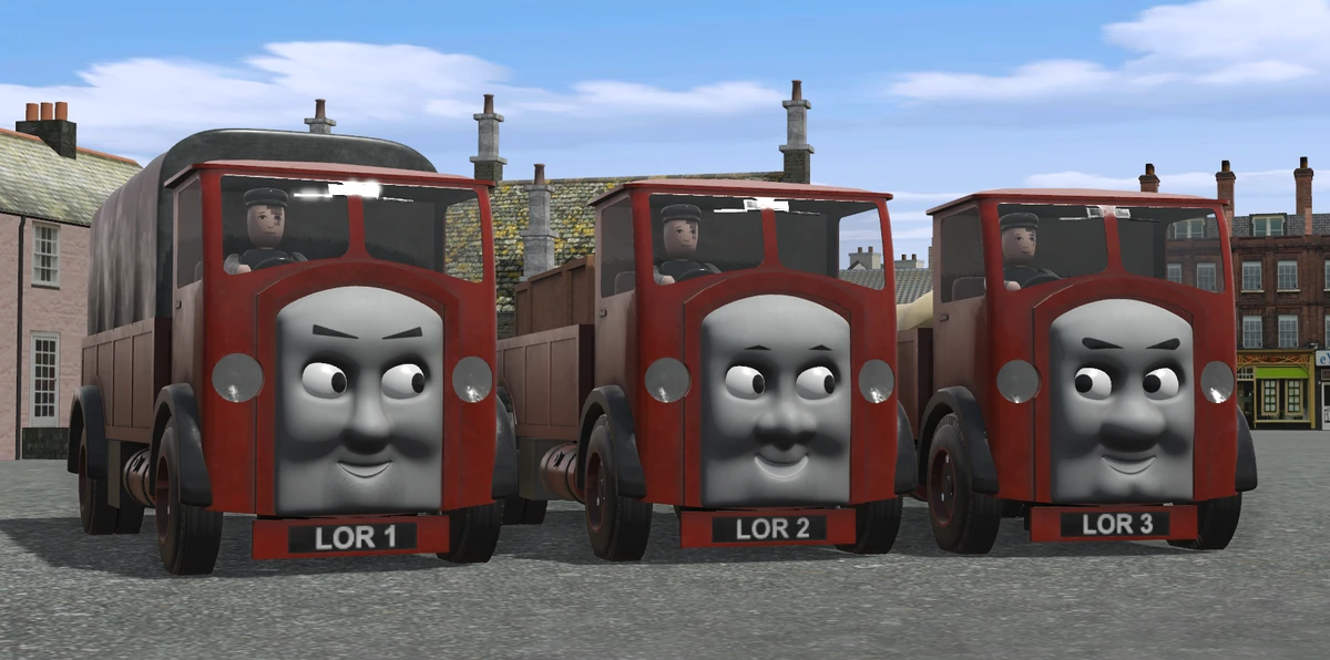 The Horrid Lorries | Thomas:The Trainz Adventures Wiki | Fandom