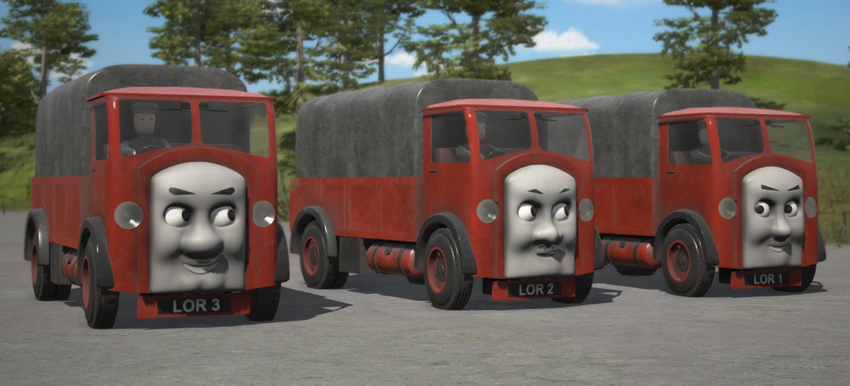 The Horrid Lorries | Thomas:The Trainz Adventures Wiki | Fandom