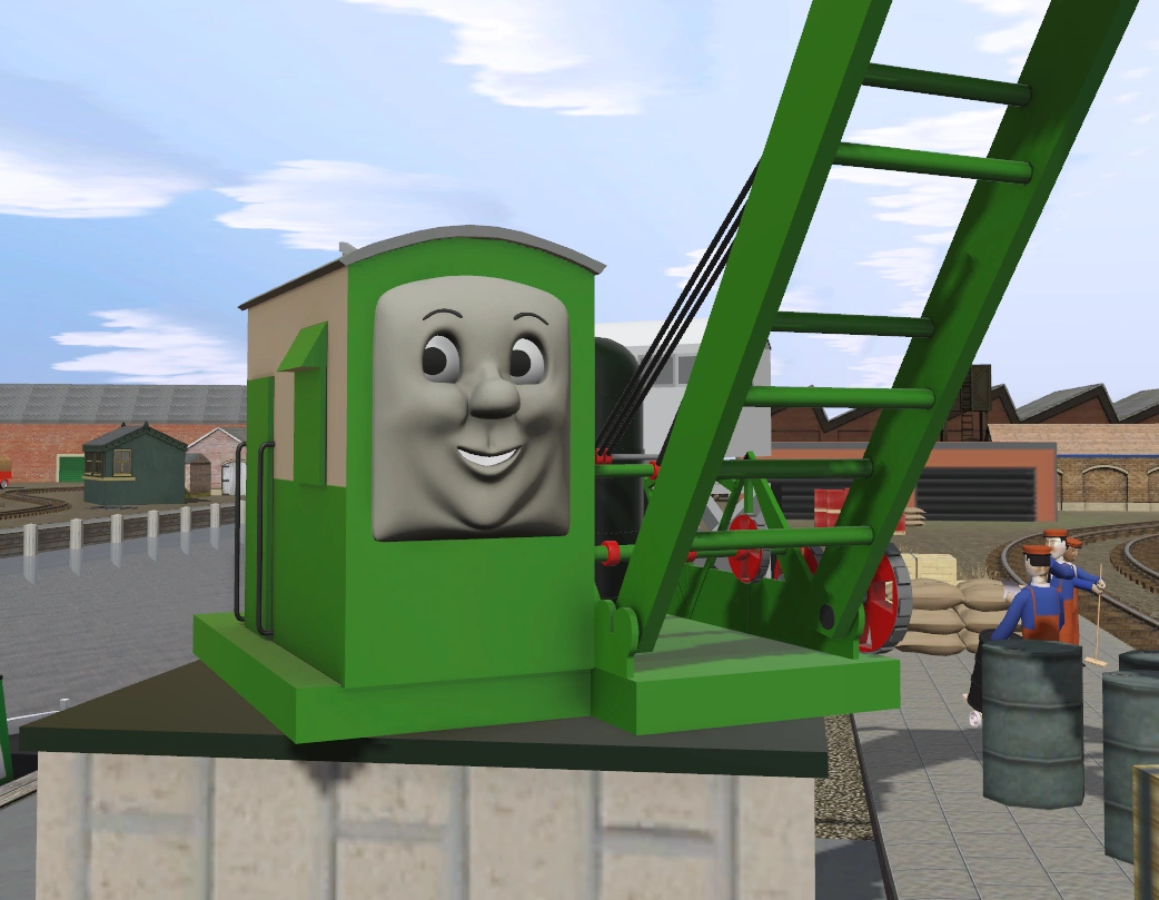 Colin the Crane | Thomas:The Trainz Adventures Wiki | Fandom