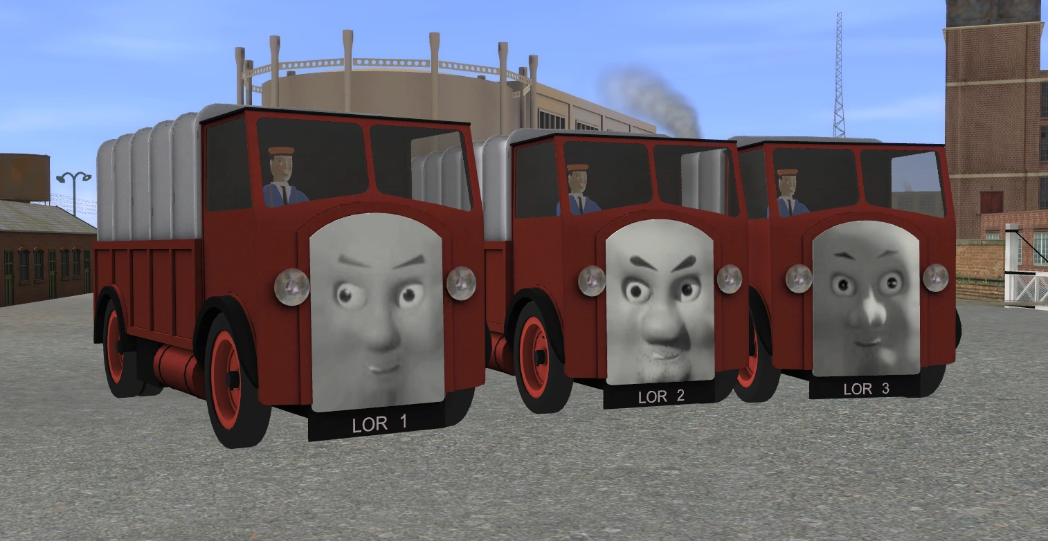 The Horrid Lorries | Thomas:The Trainz Adventures Wiki | Fandom