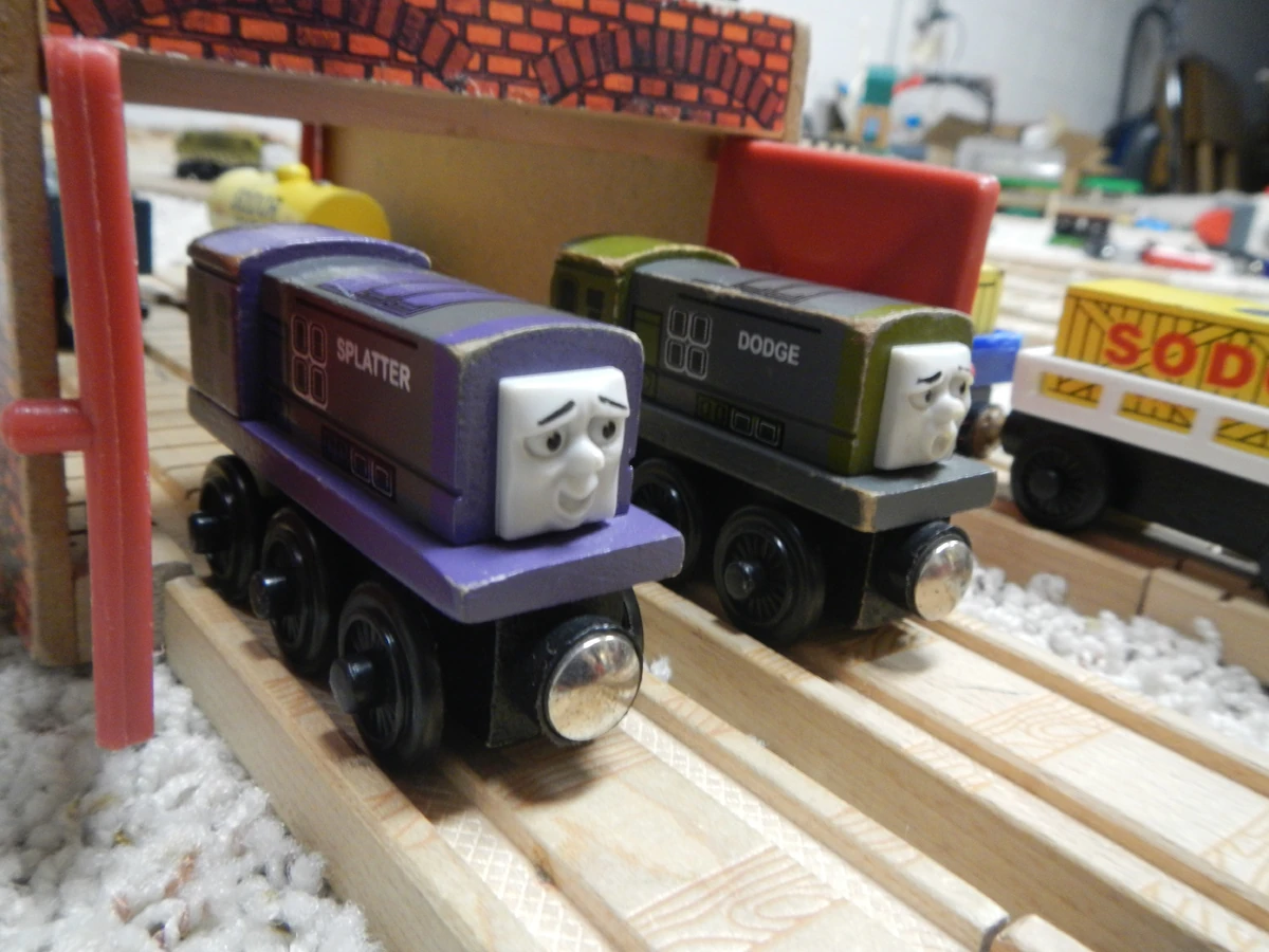 Splatter and Dodge | Thomas the Wooden Tank Engine and Friends Wiki ...