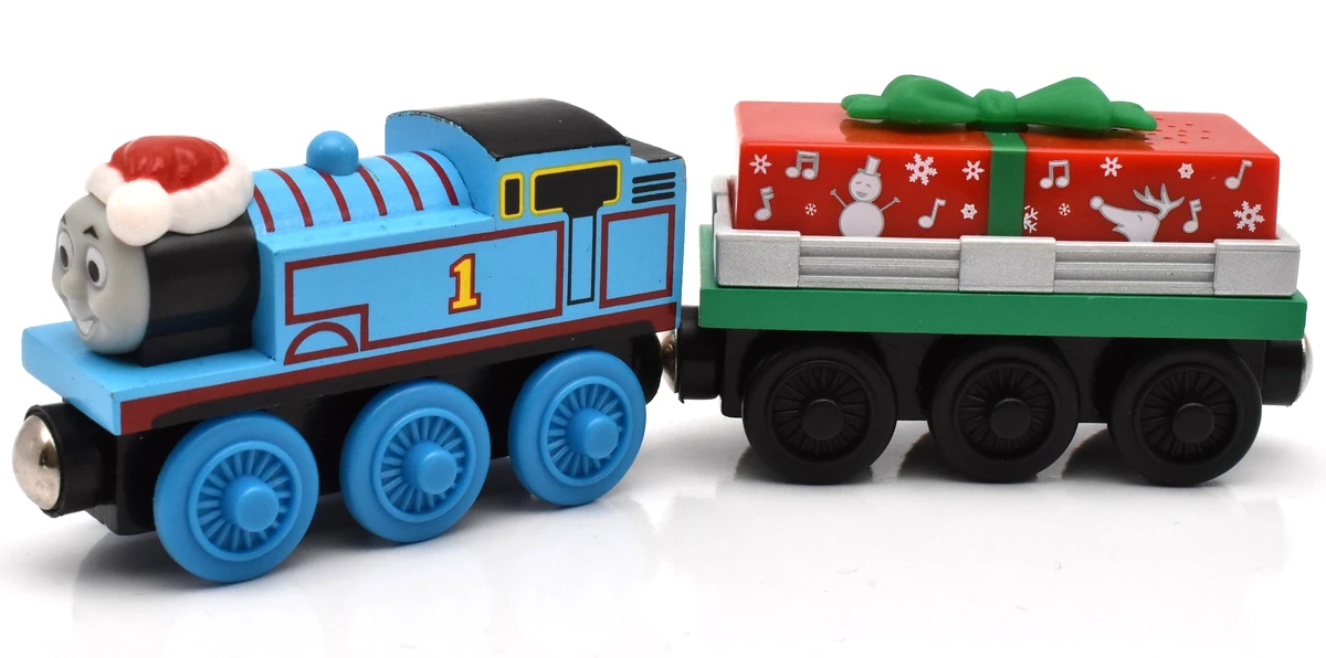 Holiday Thomas and Musical Gift Car | Thomas Wooden Railway Wiki | Fandom