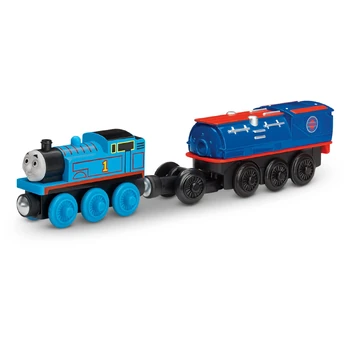 Battery-Operated Booster Steam Car with Thomas | Thomas Wooden Railway ...