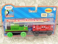Hard At Work Percy and Mail Car | Thomas Wooden Railway Wiki | Fandom