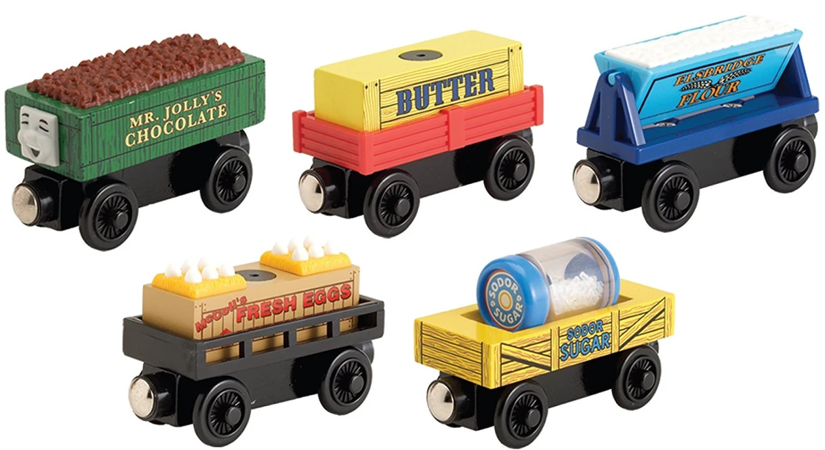 Sodor Cookie Factory Cargo Pack | Thomas Wooden Railway Wiki | Fandom