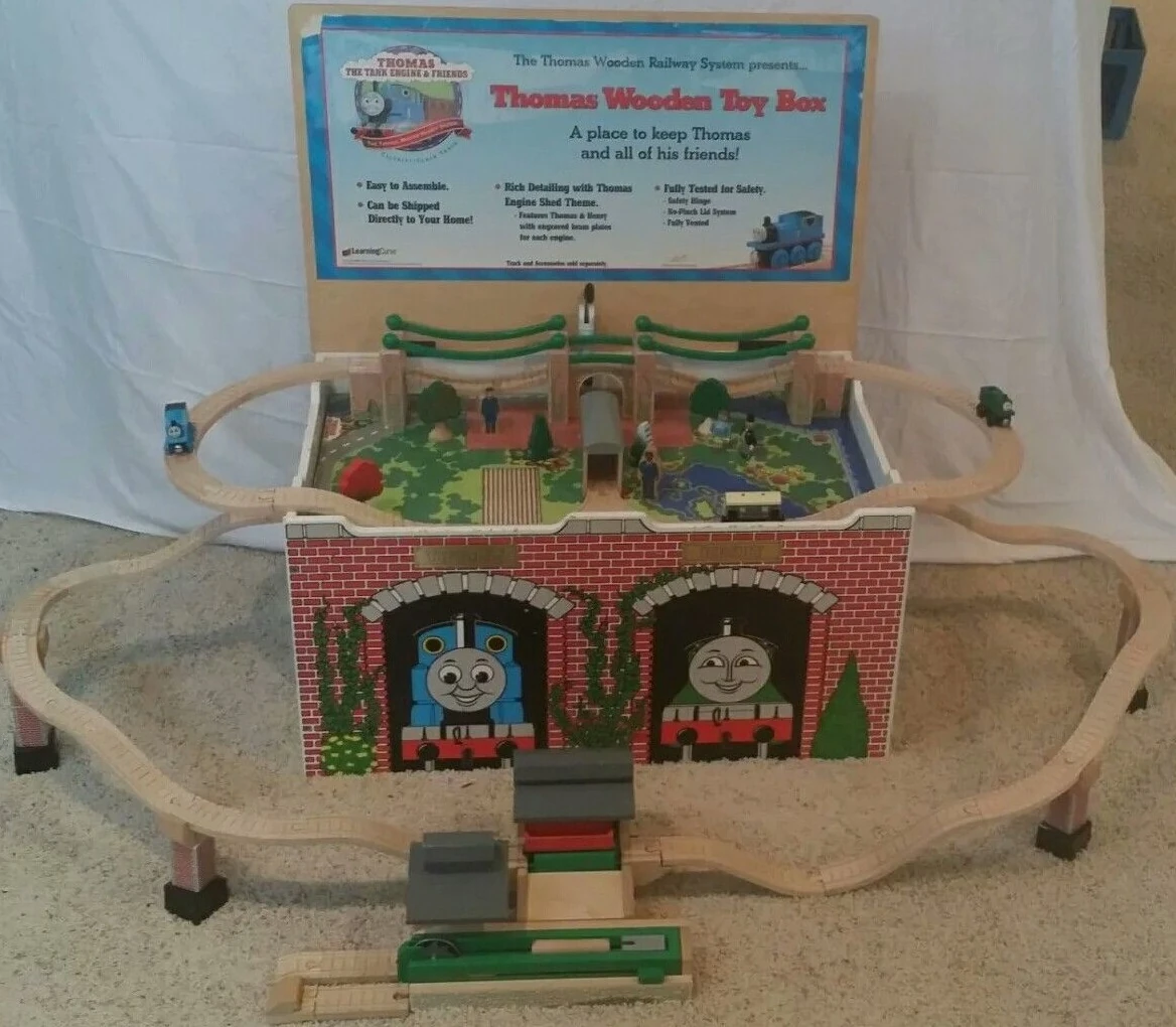 Toy Box Window Display | Thomas Wooden Railway Wiki | Fandom