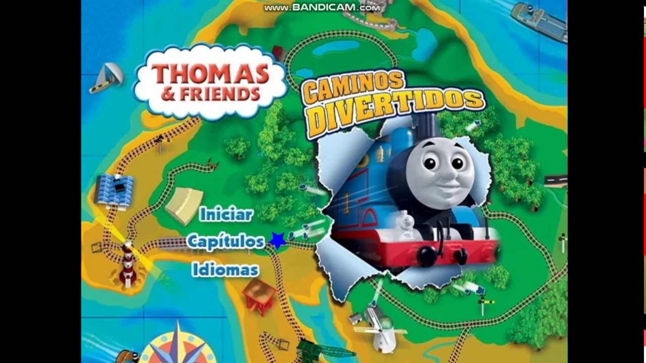 Nuevo Menú De Amigos Para Thomas Dvd