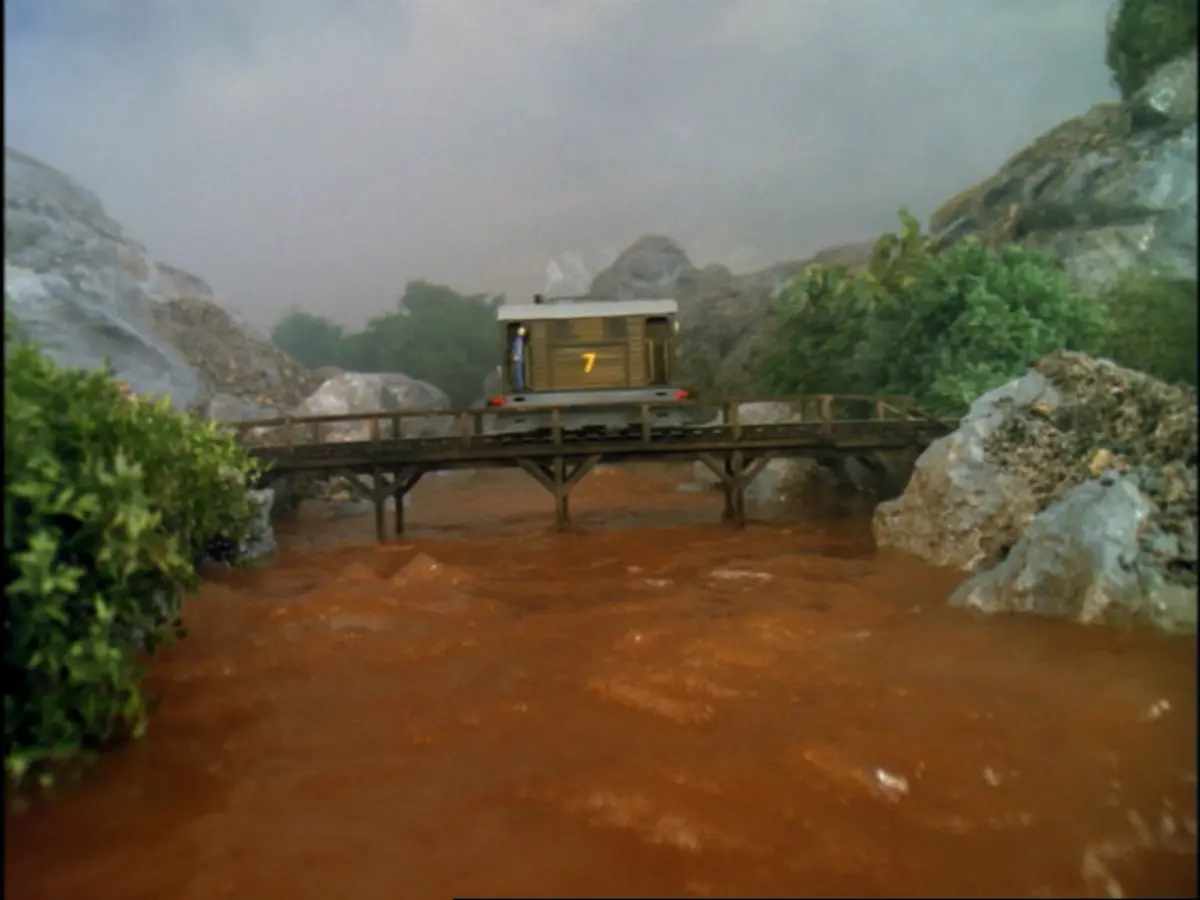 El Puente Inundado de Toby | Wiki Thomas y sus amigos español | Fandom