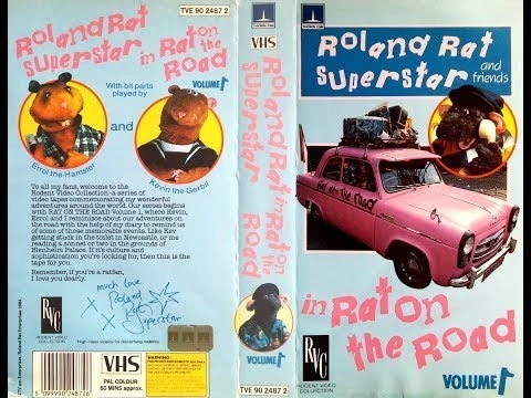 Roland Rat Superstar in Rat on the Road - Volume 1 | Thorn EMI Video ...