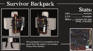 Survivor Backpack | Those Who Remain Wiki | Fandom