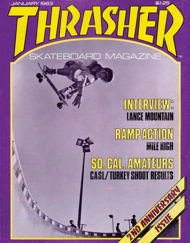 Thrasher Magazine (January 1983) | Thrasher Magazine Wiki | Fandom