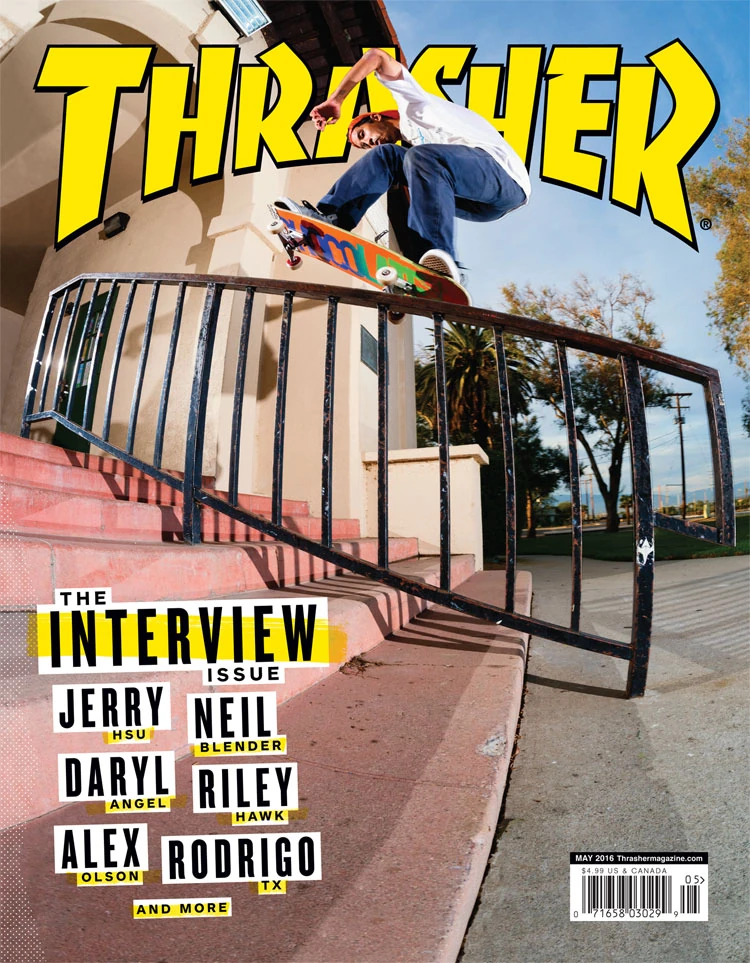 Thrasher Magazine (May 2016) | Thrasher Magazine Wiki | Fandom