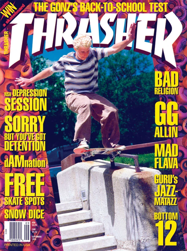 Thrasher Magazine (September 1993) | Thrasher Magazine Wiki | Fandom