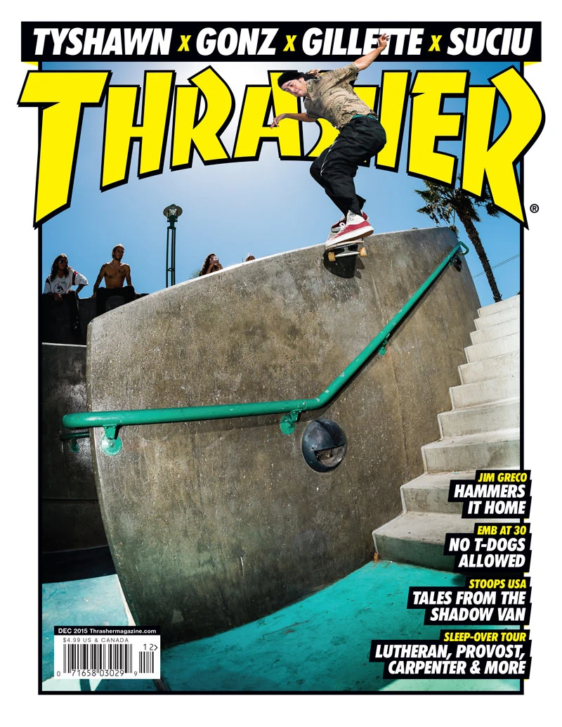 Thrasher Magazine (December 2015) | Thrasher Magazine Wiki | Fandom