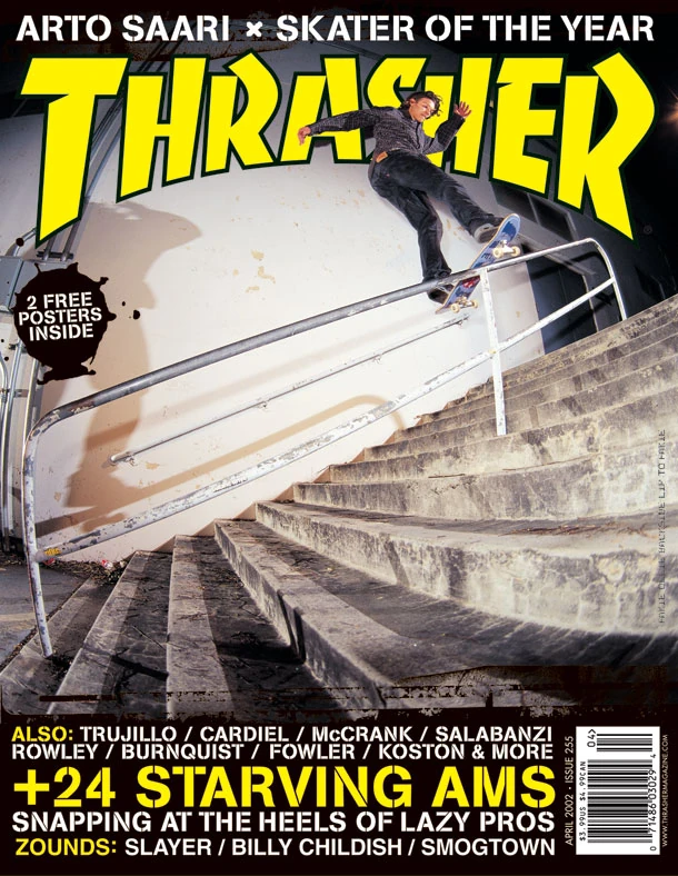 Thrasher Magazine (April 2002) | Thrasher Magazine Wiki | Fandom