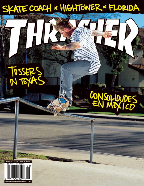 Thrasher Magazine (August 2005) | Thrasher Magazine Wiki | Fandom