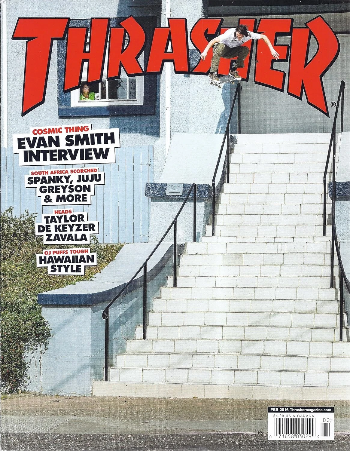 Thrasher Magazine (February 2016) | Thrasher Magazine Wiki | Fandom