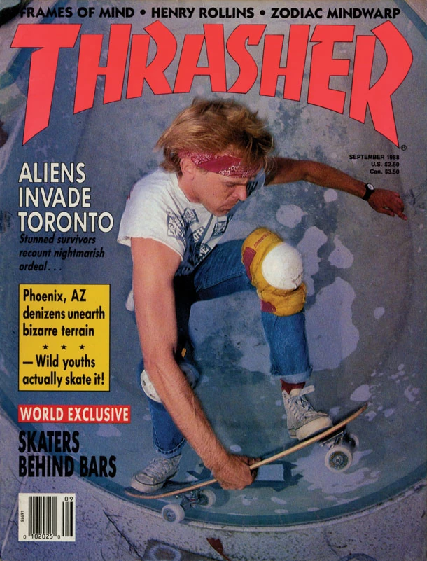 Thrasher Magazine (September 1988) | Thrasher Magazine Wiki | Fandom