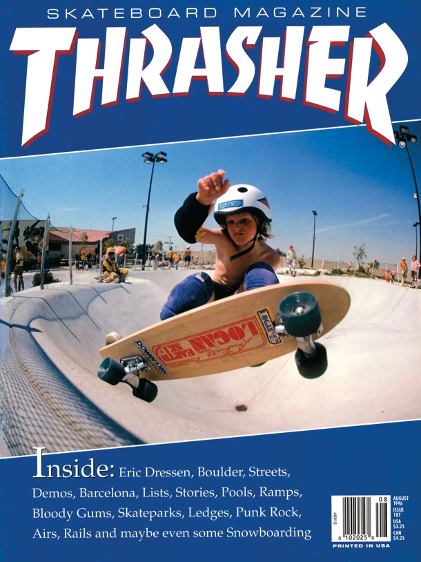 Thrasher Magazine (August 1996) | Thrasher Magazine Wiki | Fandom