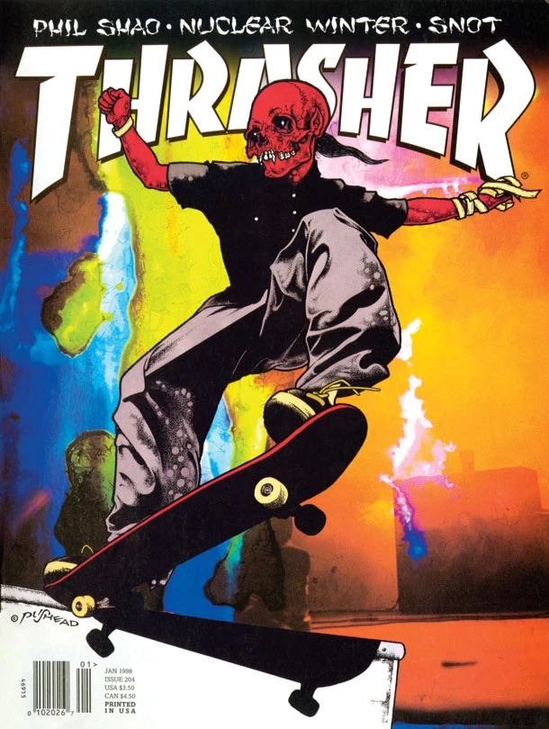 Thrasher Magazine (January 1998) | Thrasher Magazine Wiki | Fandom