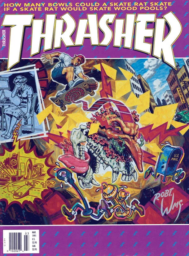 Thrasher Magazine (March 1991) | Thrasher Magazine Wiki | Fandom