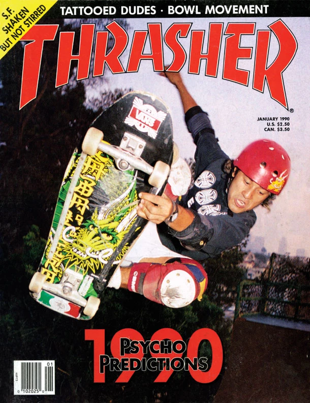 Thrasher Magazine (January 1990) | Thrasher Magazine Wiki | Fandom