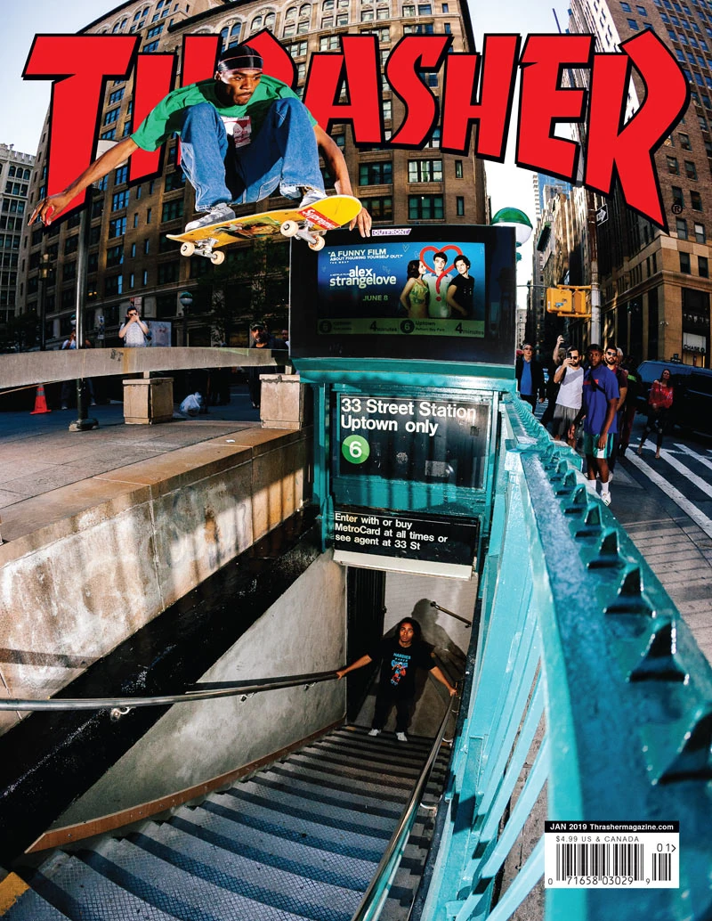 Thrasher Magazine (January 2019) | Thrasher Magazine Wiki | Fandom