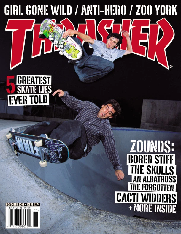Thrasher Magazine (November 2003) | Thrasher Magazine Wiki | Fandom