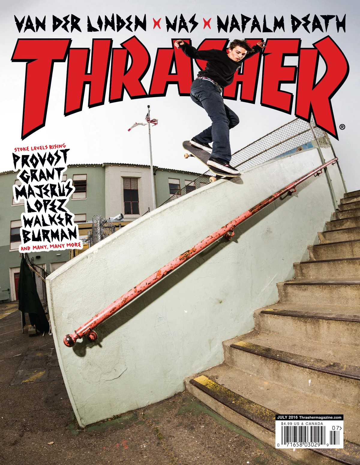 Thrasher Magazine (July 2016) | Thrasher Magazine Wiki | Fandom